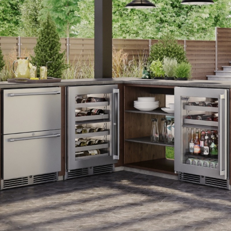 Outdoor Kitchen Refrigerators and Wine Coolers
